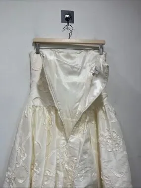 Jessica McClintock | Dresses | Jessica Mcclintock Ecru Strapless ...